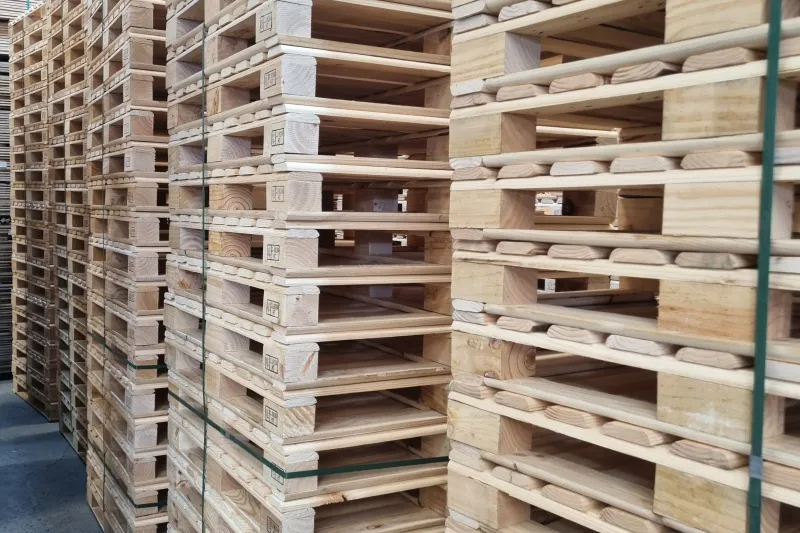Fabrica de Pallets Certificados NIMF 15 para Exportación.